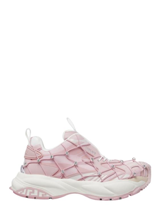 VERSACE Versace Embellished Low Top Sneakers